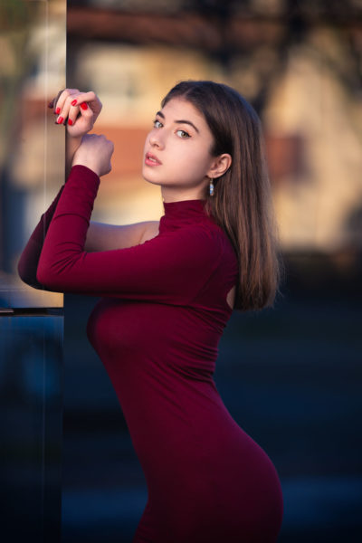 NINA J. RED DRESS – Jean-François Quach Photography